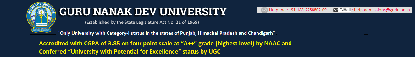 Guru Nanak Dev University